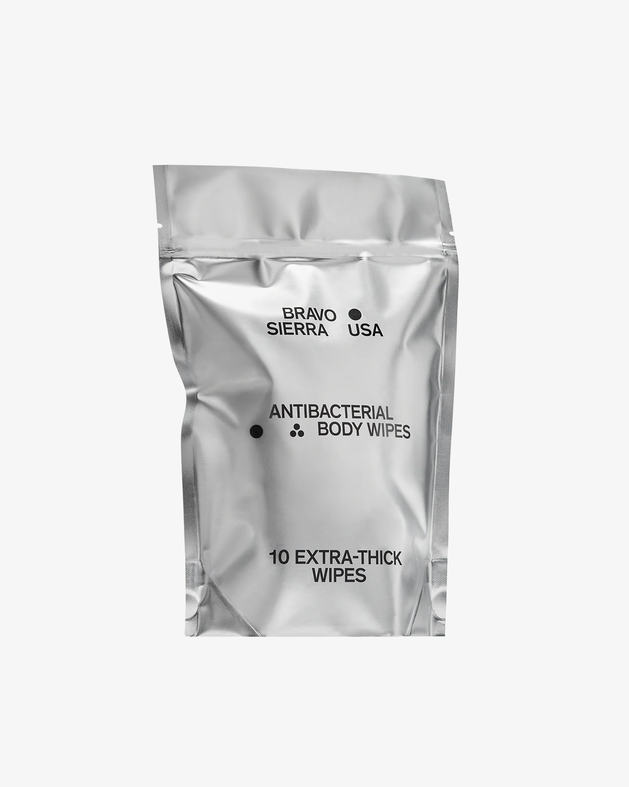 Bravo Sierra Tactical Shower Antibacterial Body Wipes | Societe Men